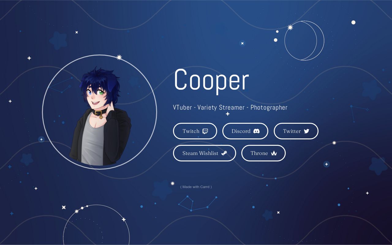 Cooper's Card